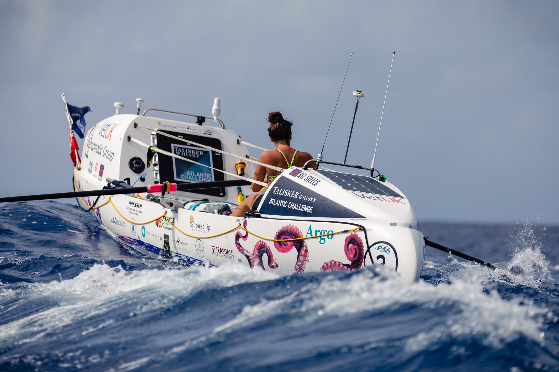Jasmine Harrison: Rowing solo across the Atlantic - Oceanographic